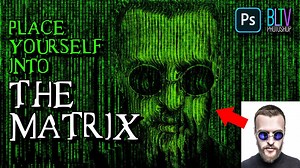 Photoshop: Place your face in the MATRIX!