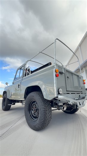 ECD Auto Design on Instagram: "Land Rover Series III '88 Soft Top in Land Rover Mid-Grey, guess the engine based on the sound? #landrover #series3 #landroverseries #classiccars #vintagecar"