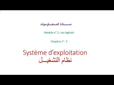 Chapitre° 4 : système d'exploitation