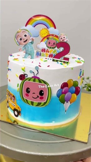 Easy Cocomelon Cake Tutorial 🎂✨ | Trending Kids Cake Design