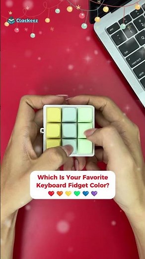 Satisfying Keyboard Fidget ASMR - Nonstop Clicky Typing Sounds