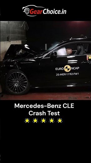 Mercedes-Benz CLE Crash Test 💥 | Luxury Coupe Safety Tested