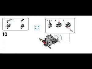LEGO MINDSTORMS EV3 Building Instructions Medium Motor Driving Base Robot Educator 45544