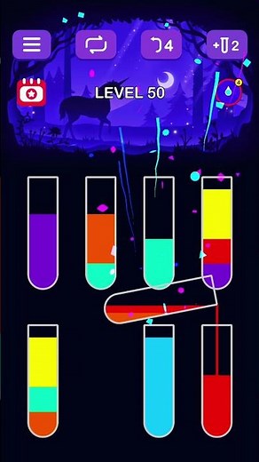 Water Sort Puzzle Levels 50 | Satisfying Color Sorting Gameplay | #55