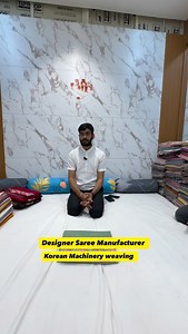 5.5K views · 20 reactions | Korean Machine work Designer Sarees From Manufacturer #instagram #viral #trending#onlineshopping #viralvideo | Shrigandha Vlog | Facebook