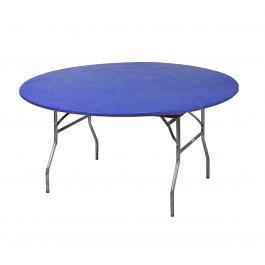 Kwik Covers 60" Round Royal Blue Table Cover