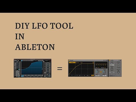 DIY Xfer LFO Tool with Ableton Stock Plugins