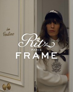 Discover the FRAME and Ritz Paris collaboration, featuring Lou Doillon. Shop the limited-edition collection now. | FRAME