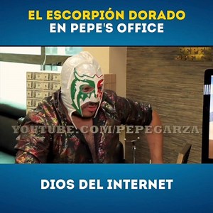 1.9M views · 39 reactions | El Escorpión Dorado la deidad del Internet en exclusiva en Pepe's Office | ALARMA TV SHOW | Facebook