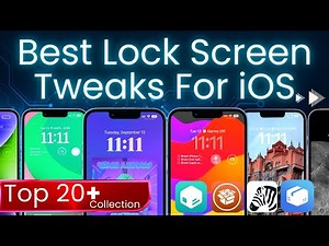 Top 20+ Best Lock Screen Tweaks For iOS | Best Cydia & Sileo Tweaks & Sources | Cool iOS 15 Tweaks