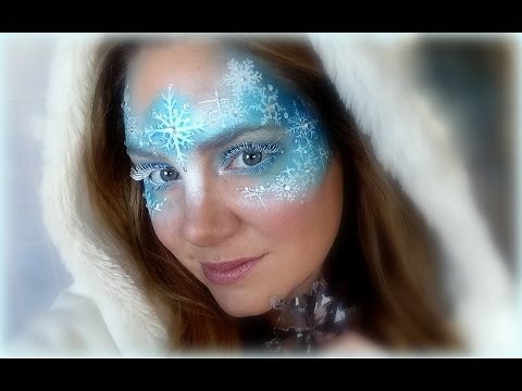 Frozen Makeup and Face Painting Tutorial