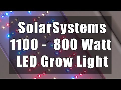 California Lightworks 1,100 Solar System Review - 800 Watt Full Spectrum LED Grow Light