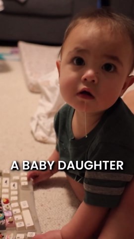 I build my baby her first custom keyboard!