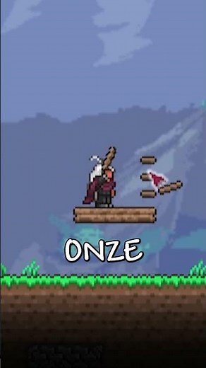 How to make the smallest possible house for an NPC in Terraria! #games #terraria #steam #games