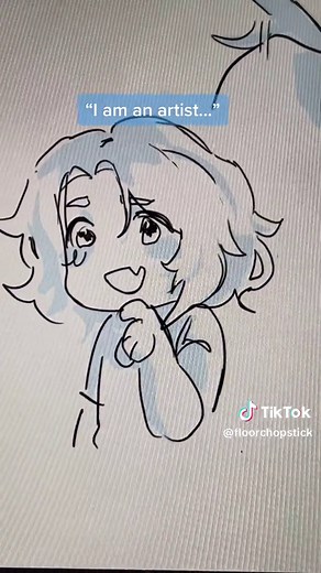 Tracing isn't inherently bad as long as you don't claim the art to be yours! I recommend tracing to collect that muscle memory, but than trying to make something of your very own from what you've learned #art #artstyle #stylestudy #fyp #artistsoftiktok #artwork #arttok