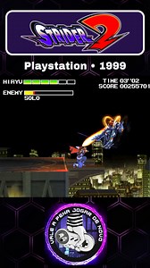 Strider Hiryu 2 CAPCOM • 1999 Playstation #retrogaming #retro #nostalgia #capcom #strider | Vale a Pena Jogar de Novo