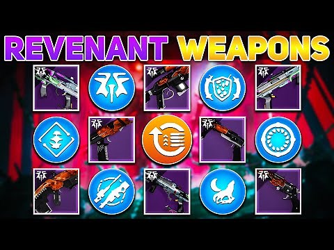 ALL Revenant Weapons, Traits & Origin Perks (Revenant Episode) | Destiny 2