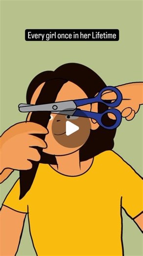 Undercut Trends on Instagram: "Have you done? 😀 Do you remember cutting your own Bang and crying when it become a blunder? . . . . #90skidsnostalgia #girlsproblems #bestfriendsforever #teenage #animated #logokuhe #memories #childhoodmemories #bestfriend #haircutdesigns #reelkarofeelkaro #feelkaroreelkaro #viralreels"