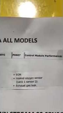 Toyota FTC p0607 ecm performance