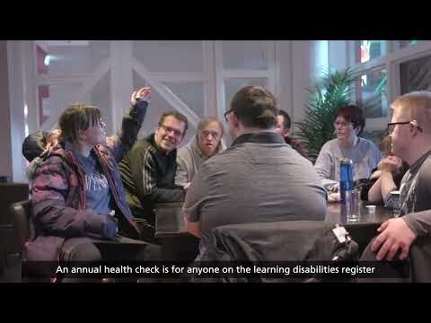 Barnsley annual health checks for people with a learning disability