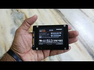 Samsung 860 EVO SSD install in a Laptop