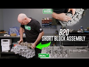How to Assemble Your Honda B20 Short Block with Jay Meagher | Real Street Performance