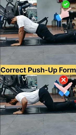 How To Do Push-Ups Correctly | Proper Push-Up Form For Beginners | First Push-Up Guide