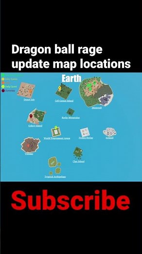 Dragon ball rage map locations