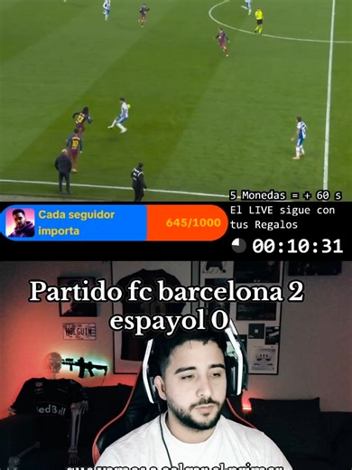 Partido del fc barcelona en vivo gol de dani olmo gol de robert lewandosky partdio del barsa goles del barsa lamin hoy en vivo #fcbracelona