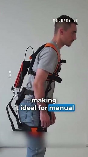 The Exoskeleton Suit ⚡🦾 | Superpowers for Workers