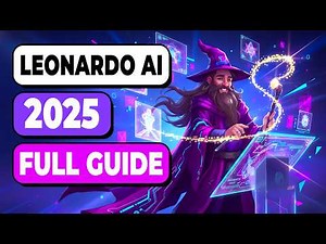Leonardo AI Full Course - FREE AI Art Generator Tutorial for Beginners 2025