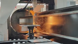 H beam pipe metal fiber laser cutting machine Different tube laser cutter #lasercutter #metalcutter #metallaser #pipecutter #tubecutter #Hbeamcutter | CNC Router | Facebook