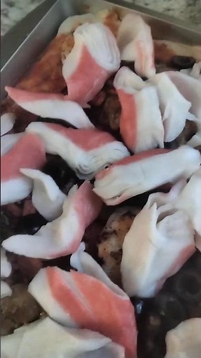 CREATING MY SOUTH CAROLINA'S KRUSTY KRAB PAN PIZZA RECIPE!#shorts #subscribe #viral