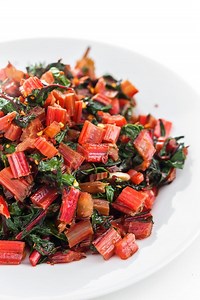Sautéed Swiss Chard with Lemon and Garlic - The Lemon Bowl