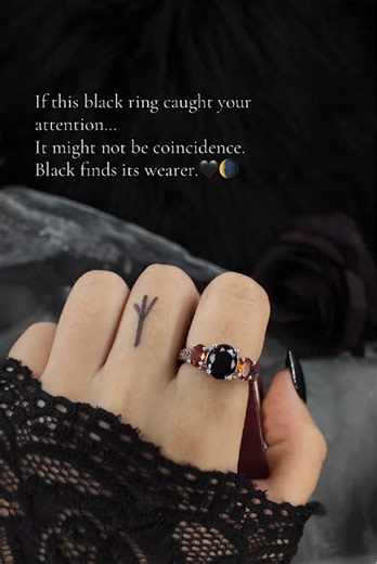 The Mystique of Black Rings: Charm and Protection