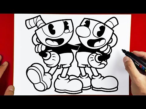 How to Draw Cuphead and Mugman