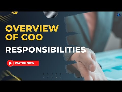 Overview Of COO Responsibilities | Scaling for Success