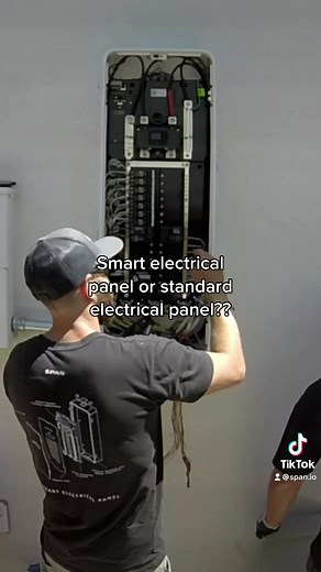 What does a smart #electrical panel installation look like? Ride along for this SPAN panel install to see for yourself! You might be surpised by how similar it is to a standard panel installation… and that’s by design! SPAN is intentionally egineered with our #installers in mind to make sure that working with our smart panel feels just like working with a dumb one ⚡️ #electrician #sparky #installers #fyp