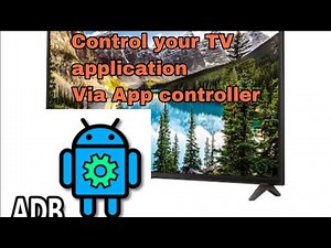 How to control your android tv application using ANDROID ADB TOOL