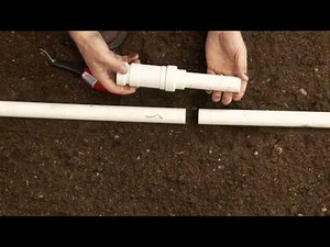 How To Repair PVC Sprinkler Pipe; Glueless Coupling & Slide Fittings PVC-Lock®