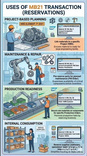 What is MB21 tcode in SAP
