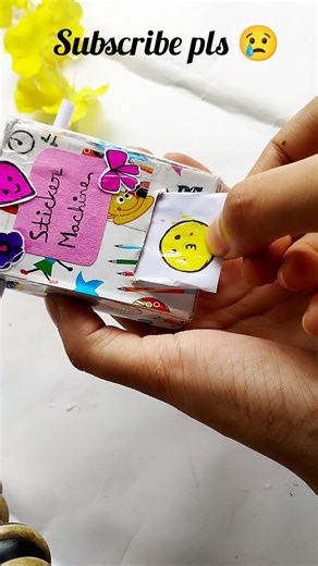 DIY Sticker Machine 😊#youtubeshorts #subscribe #foryou #diy #craft #trending #support #viralvideo