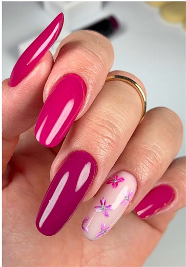 Unghie primavera 🌸 Realizzo le prime unghie della primavera! Vuoi un tutorial di come si fanno i fiori sulle unghie ? ✨🌸#unghie #nails #passioneunghie #manicure #dualform