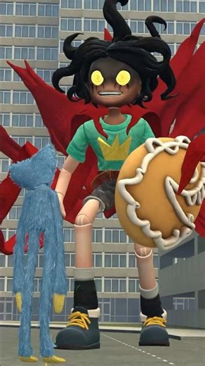 NEW RORY LOVECAPE PHASE 3 VS LILY PROTOTYPE POPPY PLAYTIME 5 in Garry's Mod #shorts