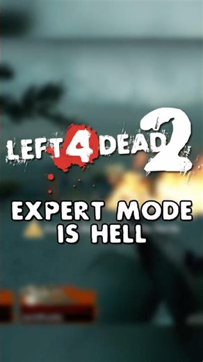 L4D2 Expert Mode is Hell | #shorts #l4d2 #gaming #memes