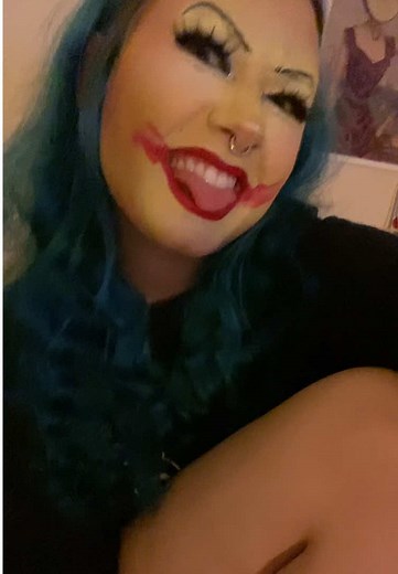 ok i’m posting too much #funky #makeup #alternative #tpose #fyp