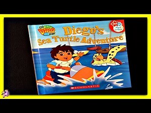 GO DIEGO GO! "SEA TURTLE ADVENTURE" - Read Aloud - Storybook for kids, children