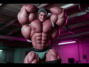 HUGE MUSCLE Growth in the Studio | MegAI Muscle Morph
