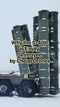 Why the S-400 is Easily Destroyed by Cheap Drones