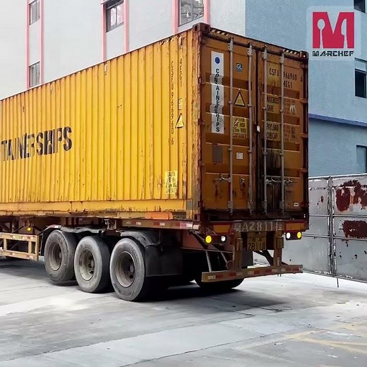 Commercial kitchenware customer shipment-Marchef